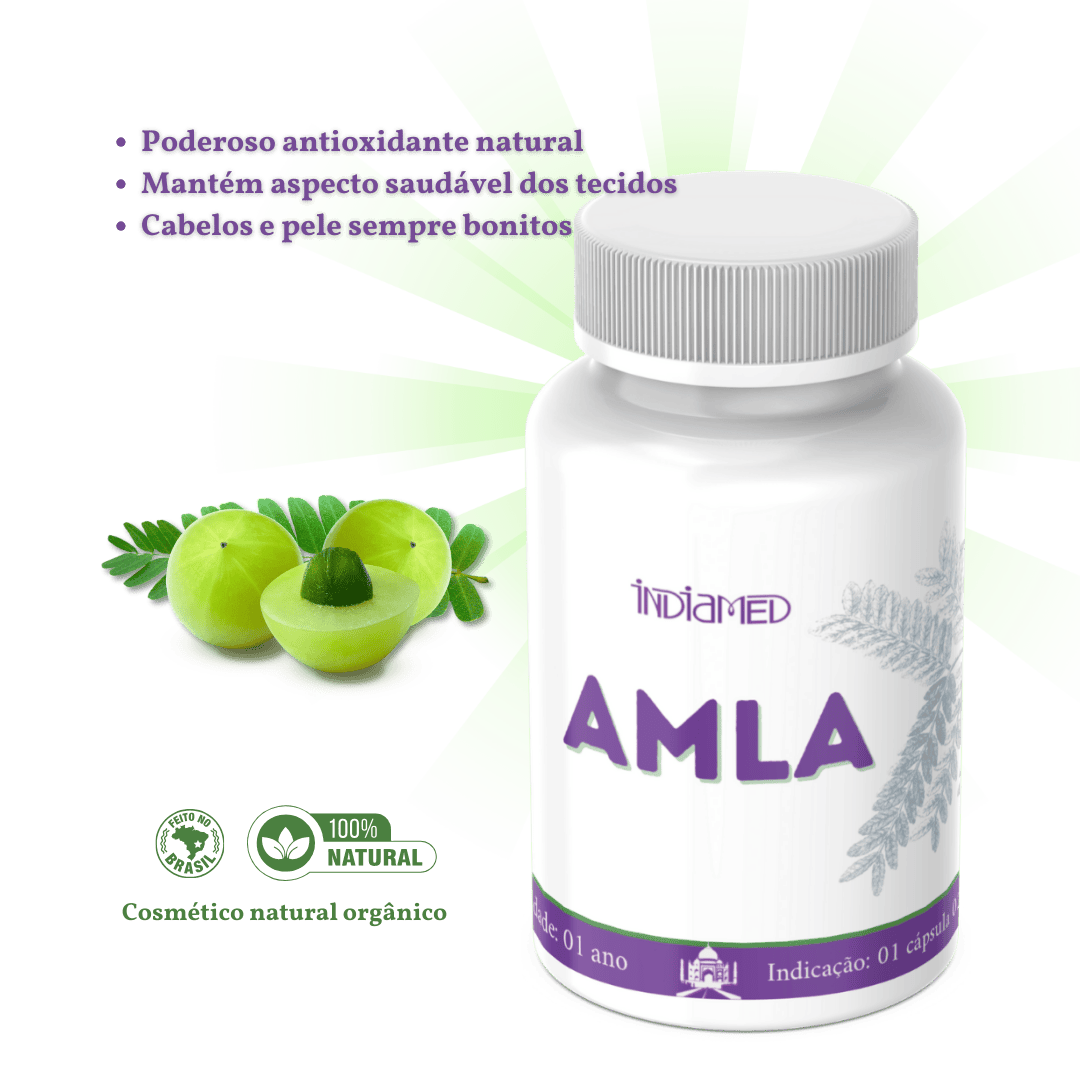 Amla 60 Cápsulas - Saúde e Bem-Estar